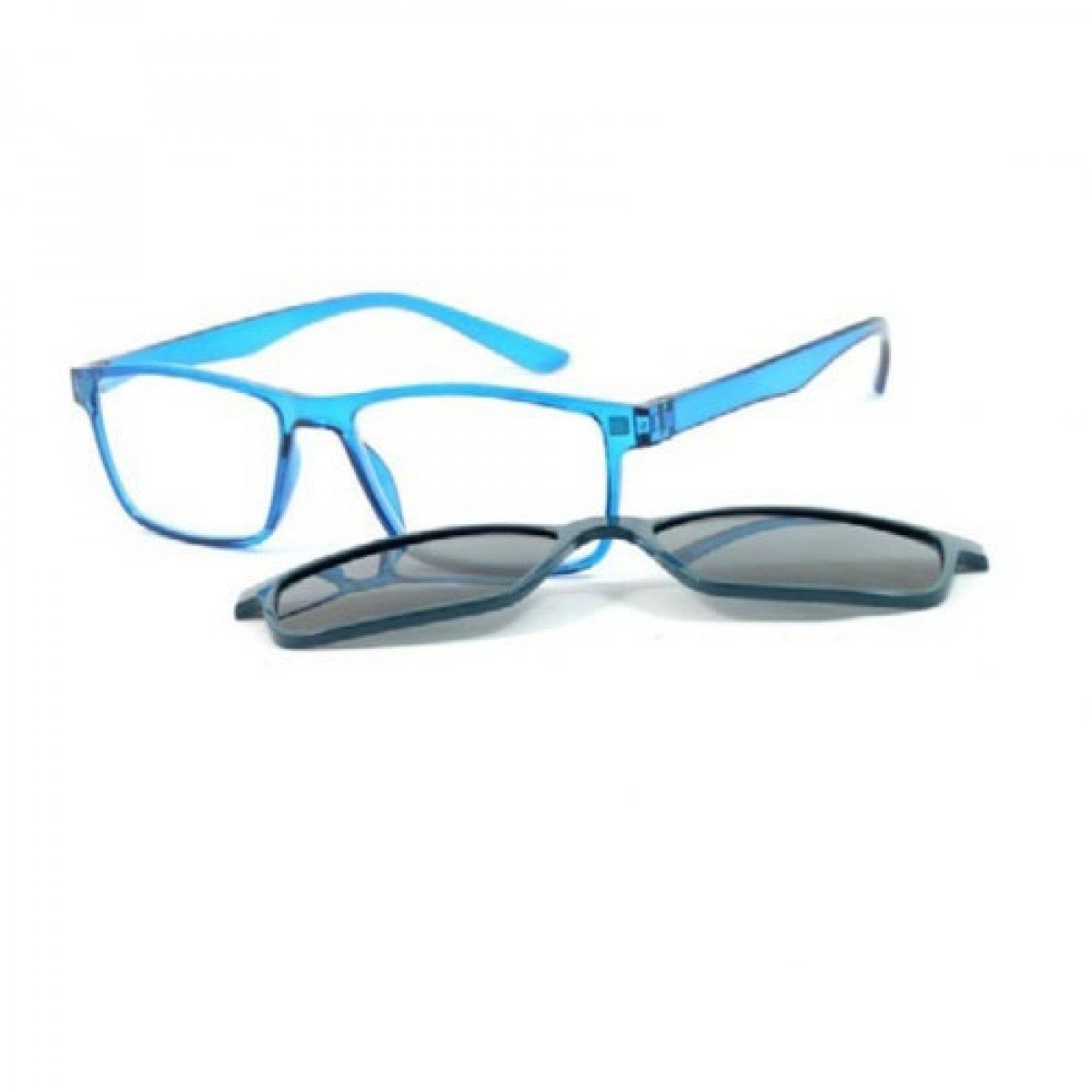 ΓΥΑΛΙΑ ΠΡΕΣΒΥΩΠΙΑΣ ΜΕ ΠΡΟΣΘΕΤΟ CLIP ON ΗΛΙΟΥ QUICKREADER KLH144-3 ΓΑΛΑΖΙΟ